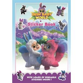 Bush Baby World, Carte de colorat cu autocolante (3062/BBWSB)